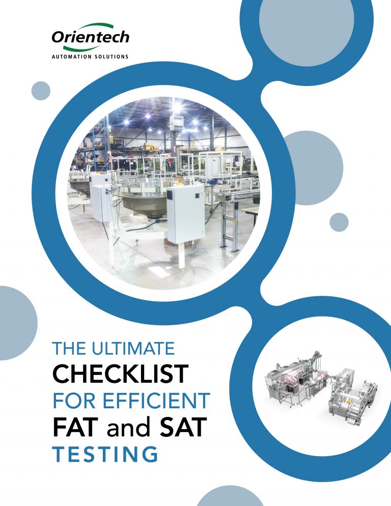 THANK YOU FAT/SAT Checklist - Orientech Automation Solutions